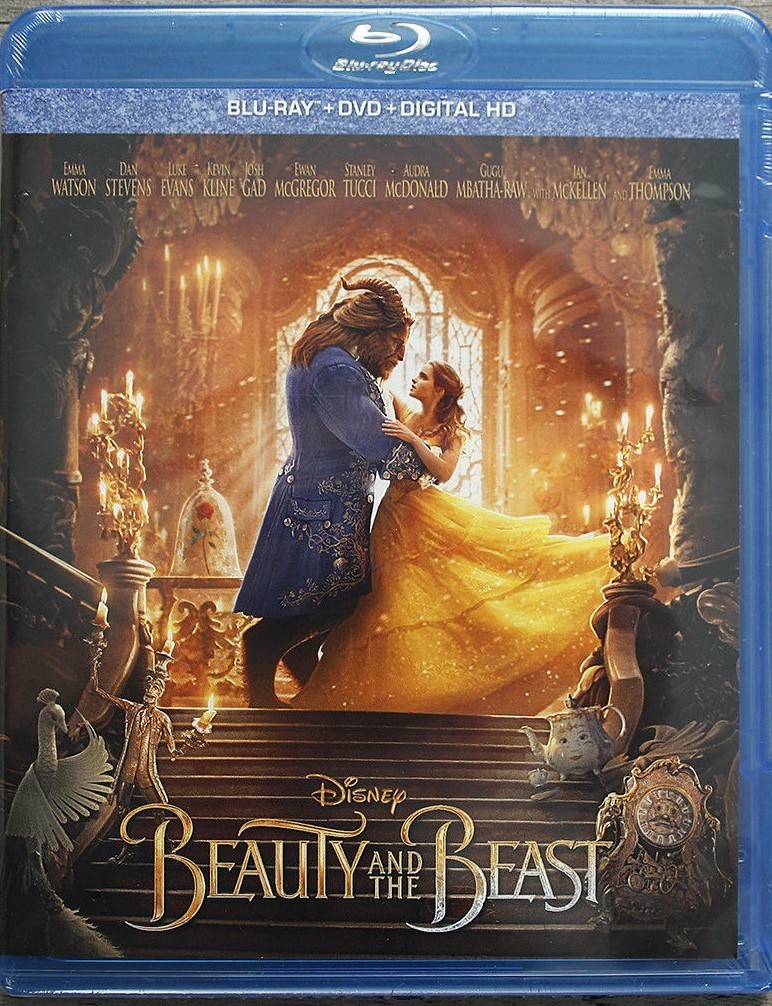 Beauty And The Beast Starring Emma Watson Disney Blu-ray + DVD ...