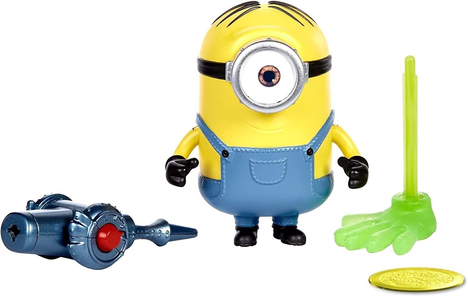 Minions The Rise of Gru Sticky Hand Stuart 3.5" Poseable Action Figure ...