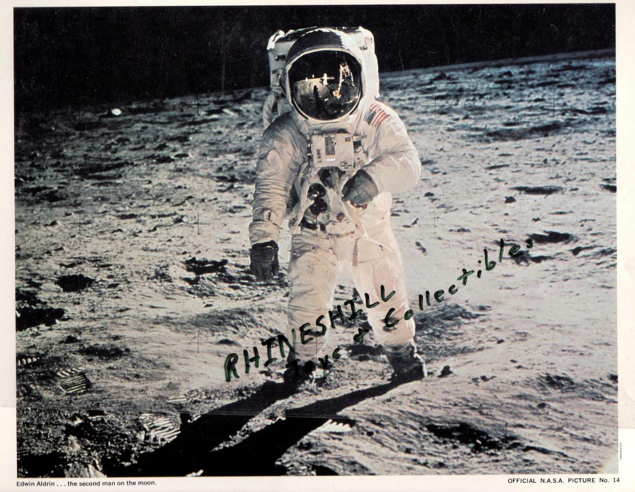 NASA Picture # 14 Edwin Aldrin ... the second man on the moon - Other ...