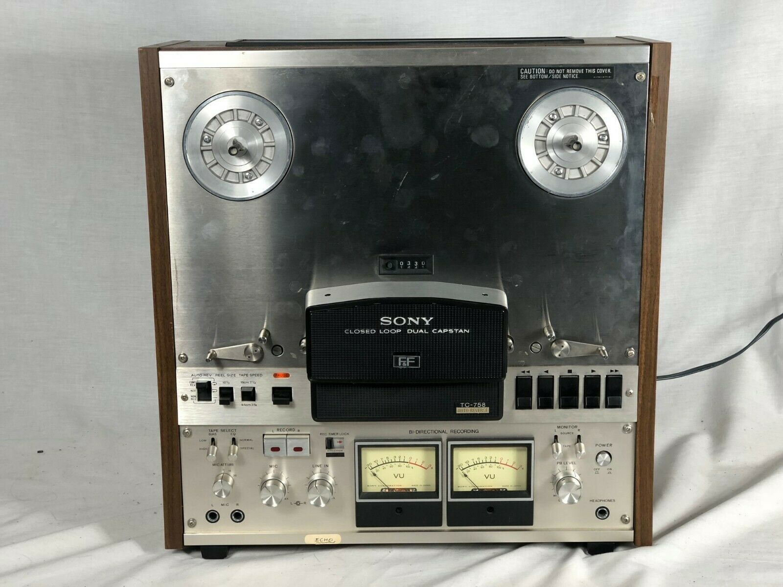 Used Sony TC-758 Tape recorders for Sale | HifiShark.com