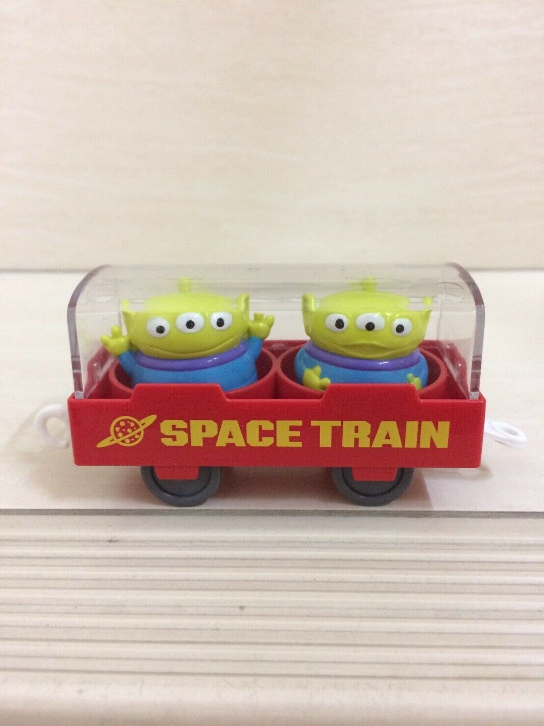 Disney Green Alien Figure in Space Train. Very Cute and RARE Item ...