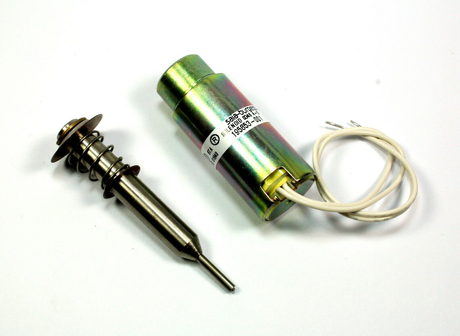 LEDEX Saia Burgess Tubular Solenoid STA Series 195853-001 Cage 81840 ...