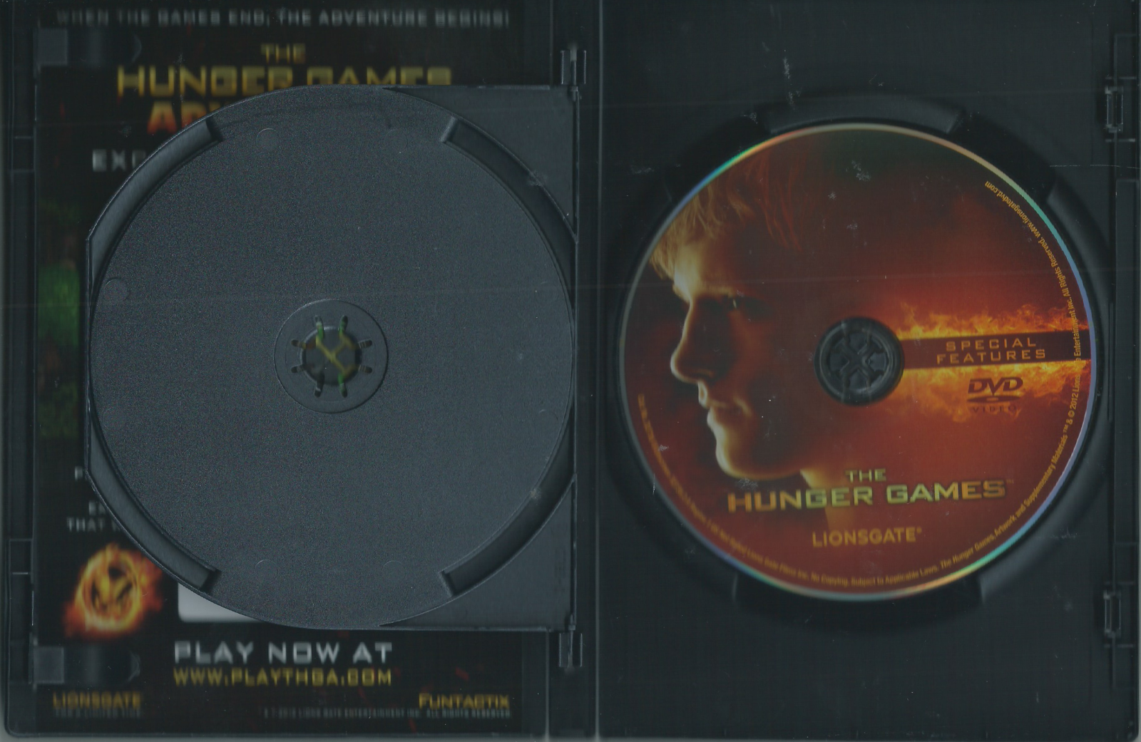 The Hunger Games (DVD, 2-Disc Set, 2012, Widescreen, Jennifer Lawrence ...