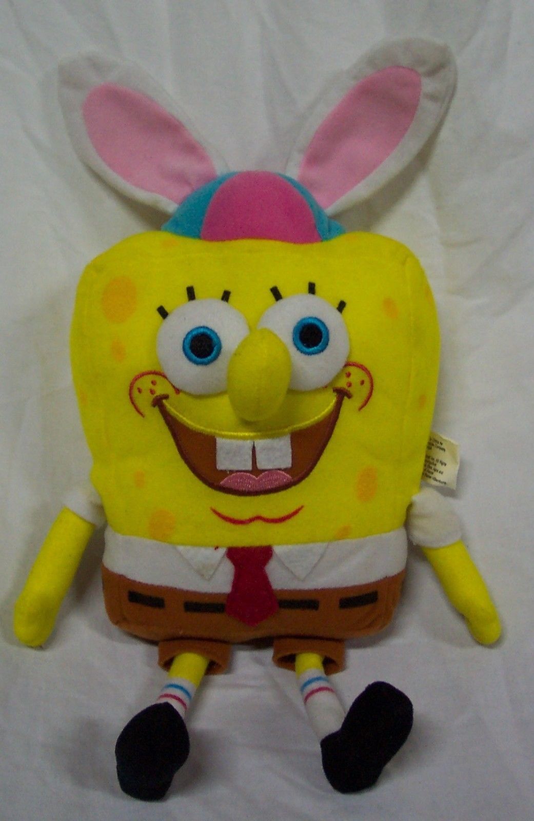 SPONGEBOB SQUAREPANTS WITH BUNNY EARS 12" Stuffed Animal - Action ...