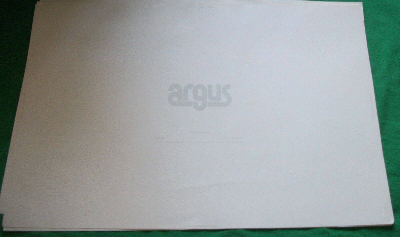 1979 ARGUS DLM NILES IL COLLIN FRY TERATOSAURUS DINOSAUR LITHO ART ...