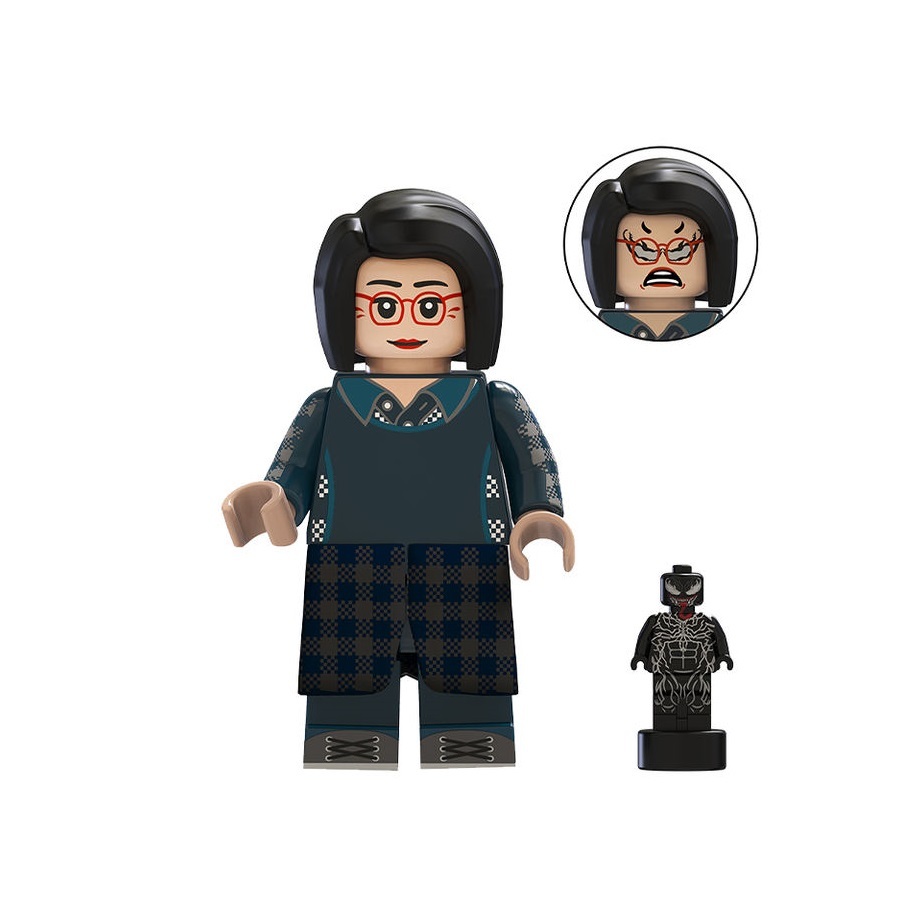 Mrs. Chen Venomized Marvel Venom Minifigures Weapons and Accessories ...