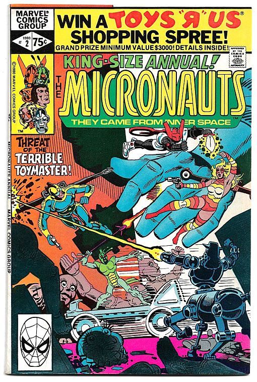 Micronauts Annual #2 (1980) *Marvel Comics / Biotron / Toymaster ...