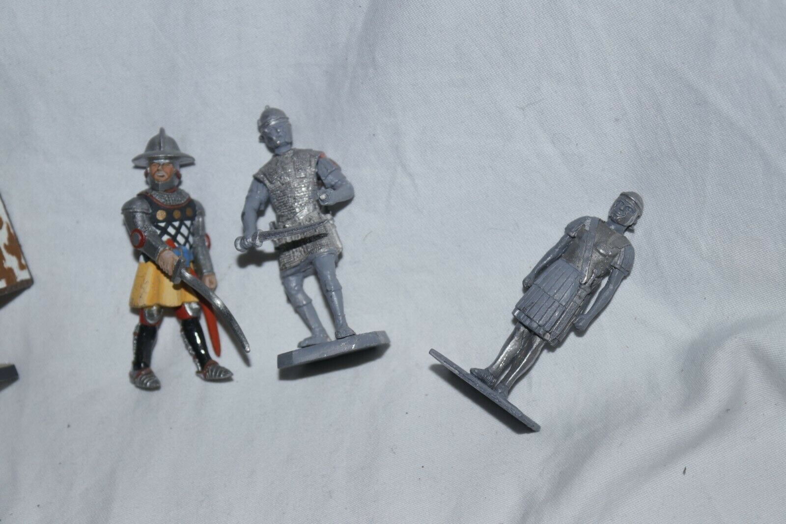 Lot 8 54mm Rose Miniatures Various Kits Metal Figure Soldiers READ #17 ...
