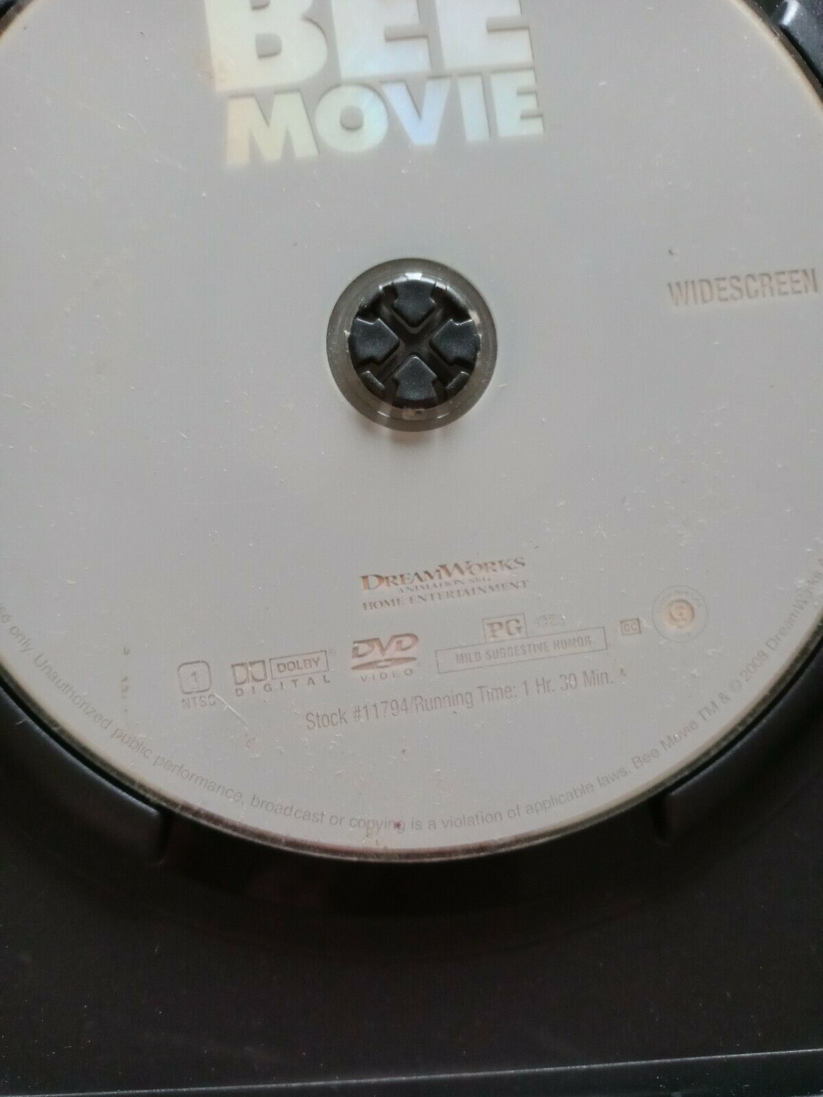 Bee Movie (Widescreen Edition) - DVD Jerry Seinfeld - VERY GOOD - DVDs ...