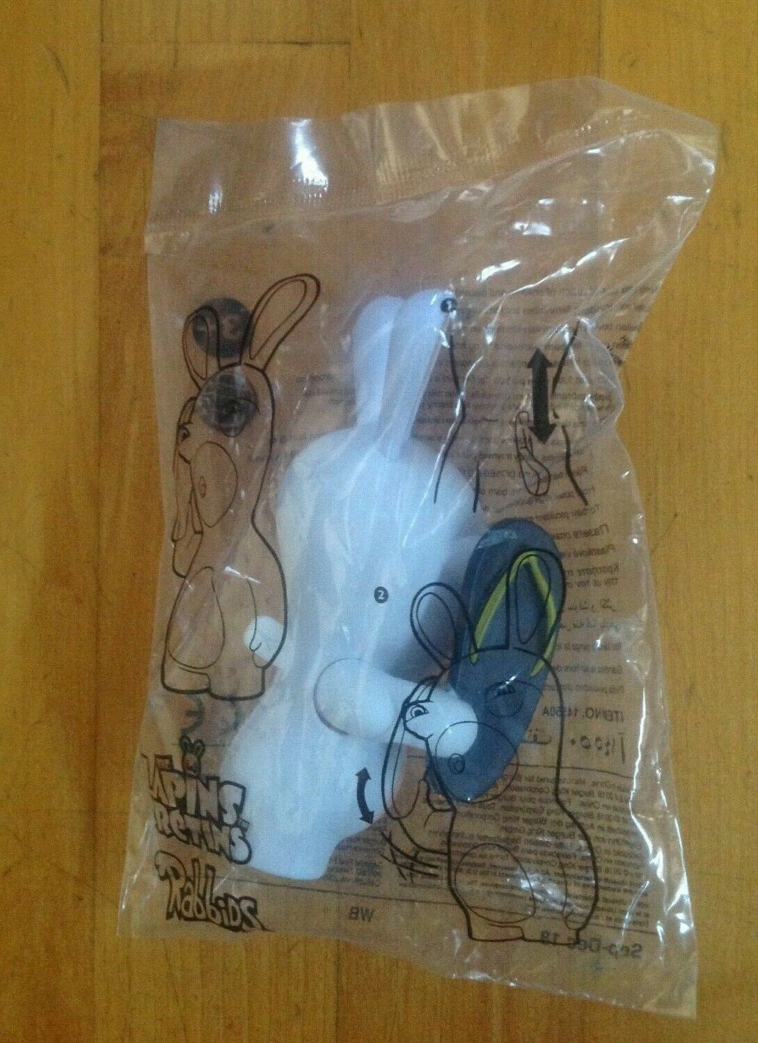 2019 BURGER KING KIDS MEAL TOY RABBID LAPINS CRETINS ROYAL RABBID NEW ...