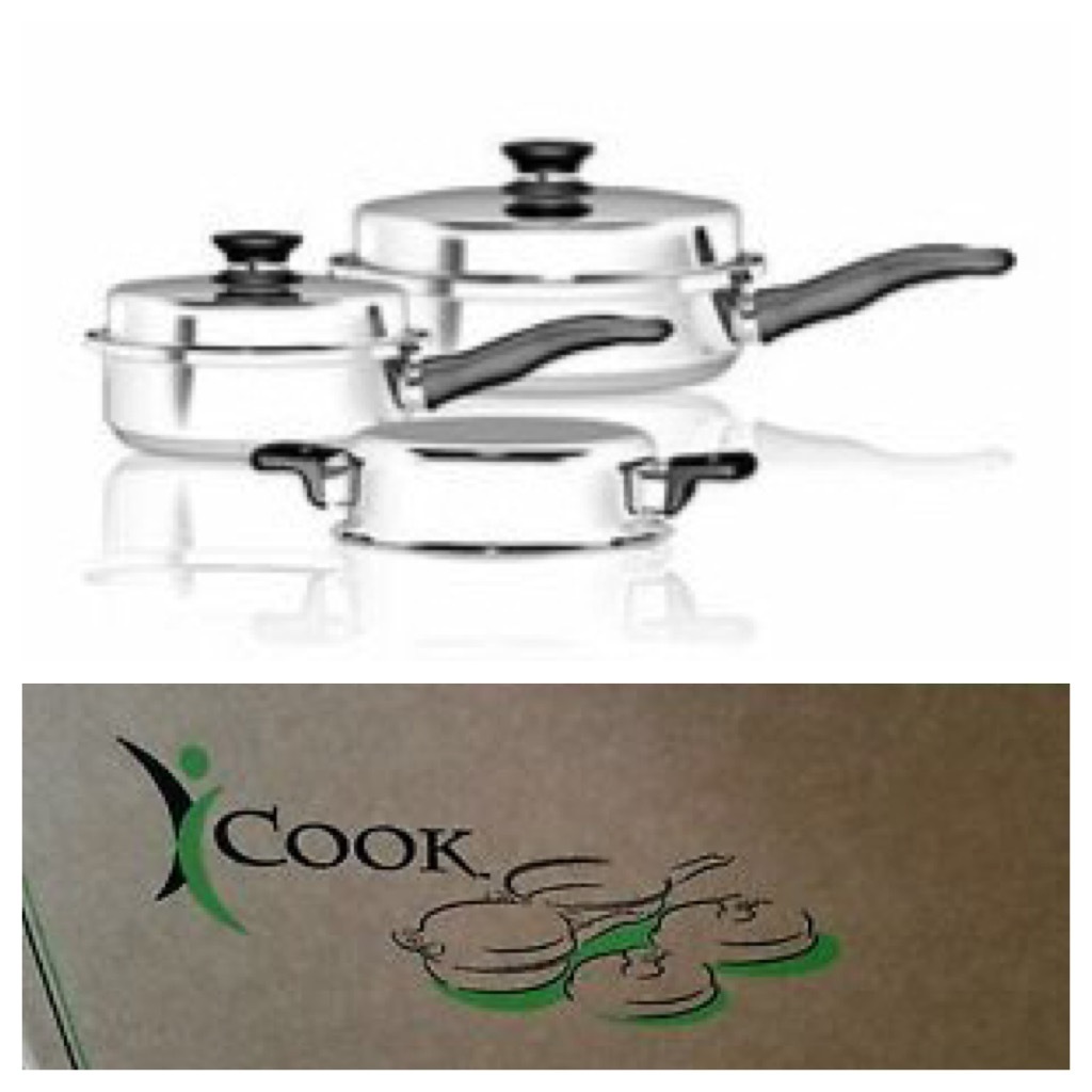 Amway iCook 5-piece Sauté Set VITALOK cooking system NEW - Cookware