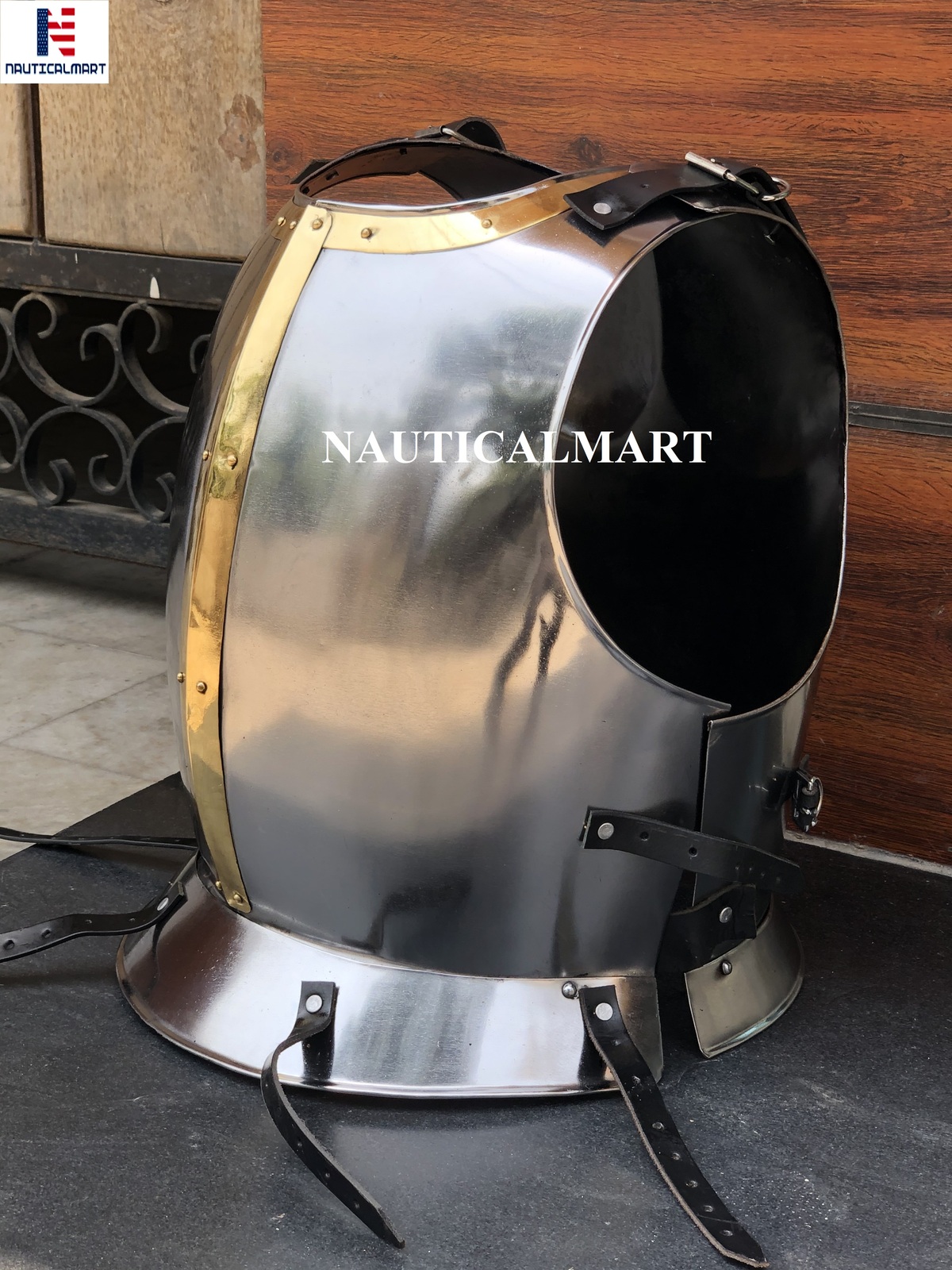 NauticalMart Medieval Renaissance Fluted Cuirass Breastplate and ...