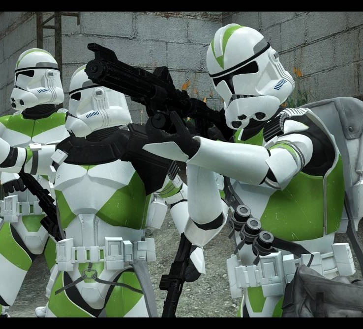 100pcs/set Star Wars Swamp troopers The 442nd Siege Battalion ...