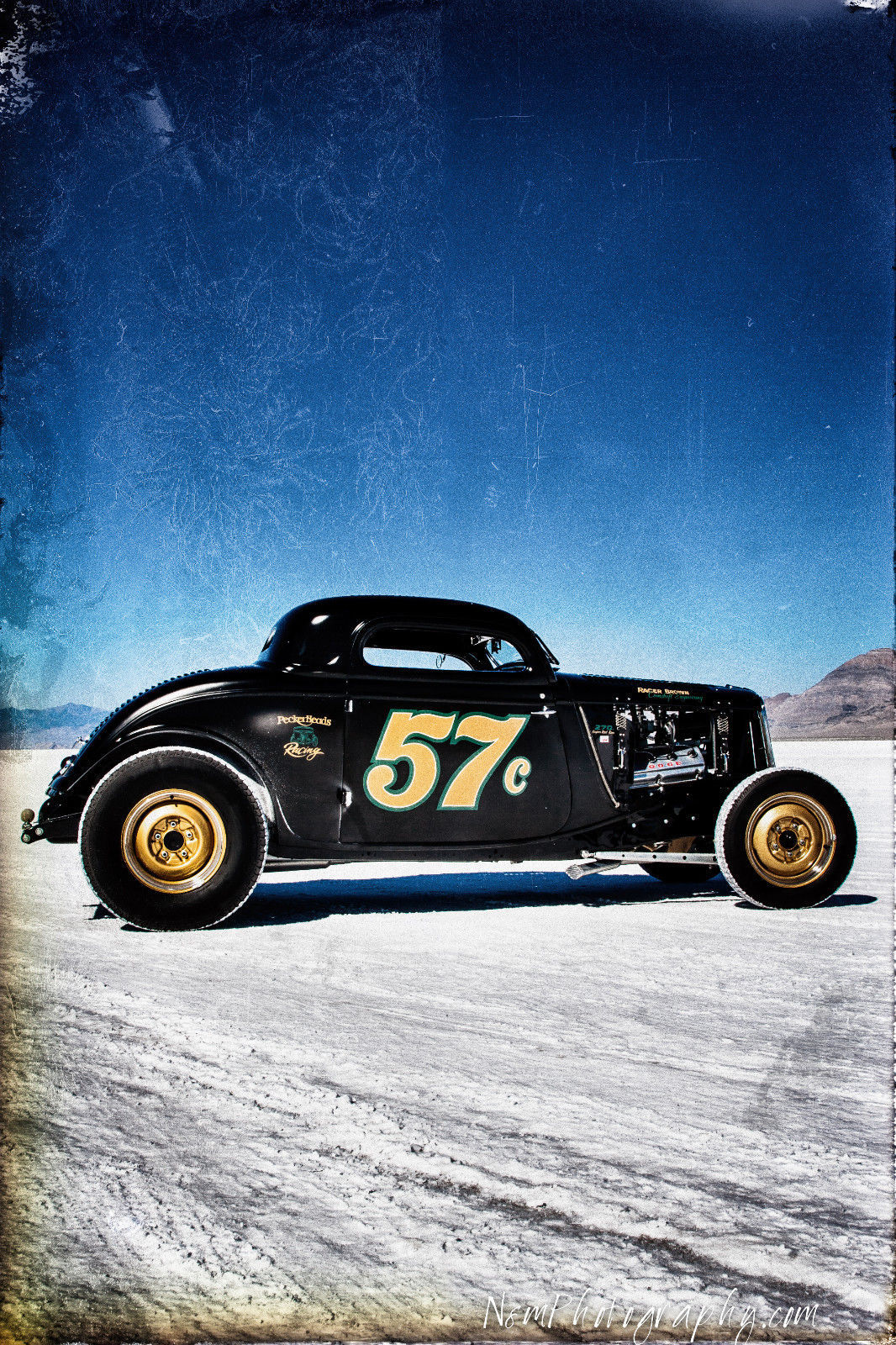 Three Hot Rod Poster Set,12x18in. Vintage 1934 Ford Garage Decor Man ...