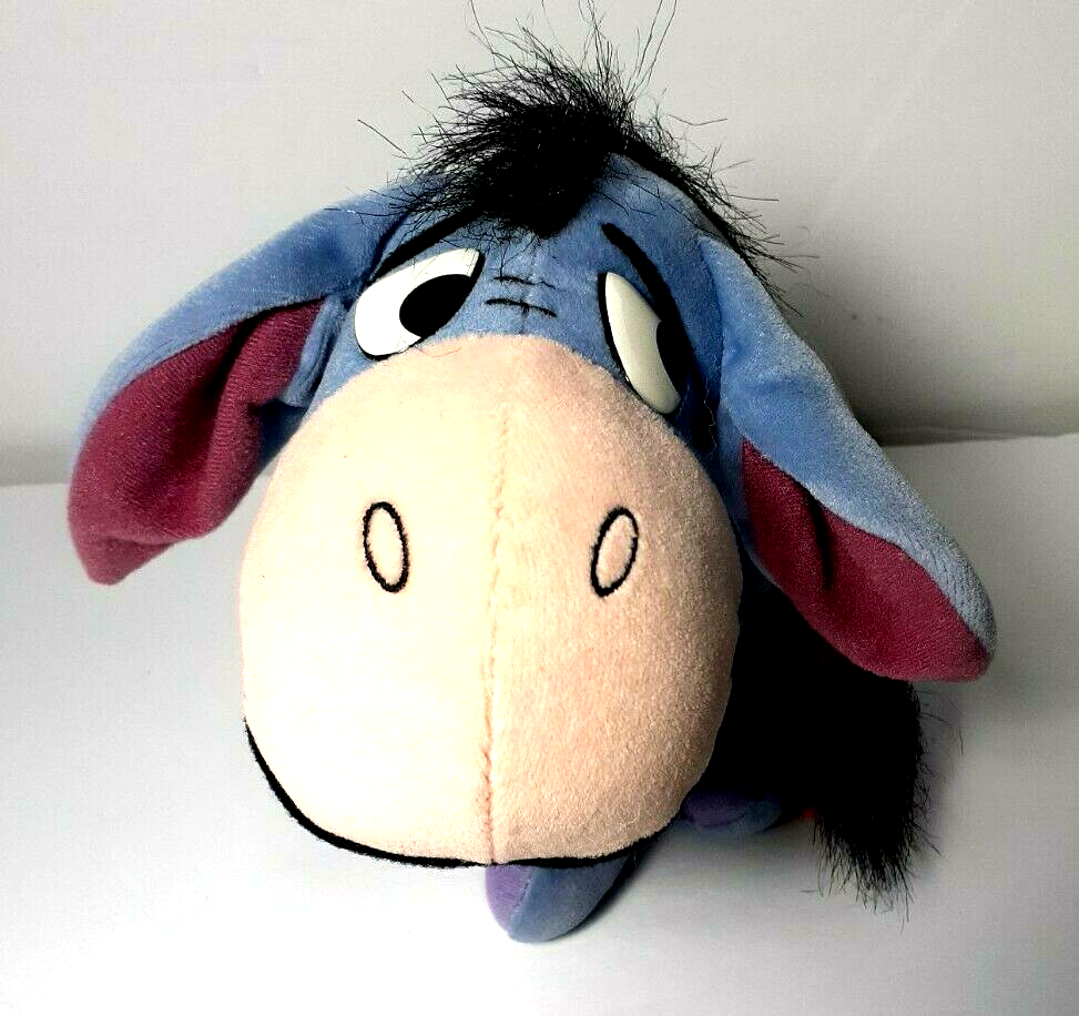 DISNEY EEYORE Plush 10" Fisher Price Mattel Plush Stuffed Animal Toy ...