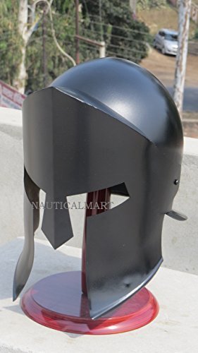 NauticalMart Roman Spartan Helmet 300 Movie Helmet Black Antique ...