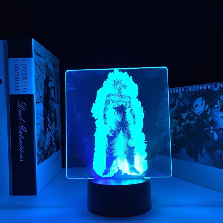 Goku Ultra Instinct HD Anime - LED Lamp (Dragon Ball Z) - Other Home Décor