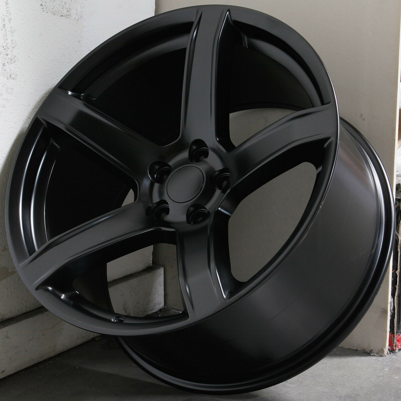 20x9.5 Vors DG09 fit Dodge Charger Challenger 5x115 15 Black Wheels ...