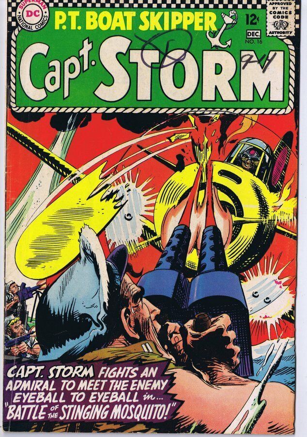 Capt Storm #16 ORIGINAL Vintage 1966 DC Comics - Comics & Graphic Novels