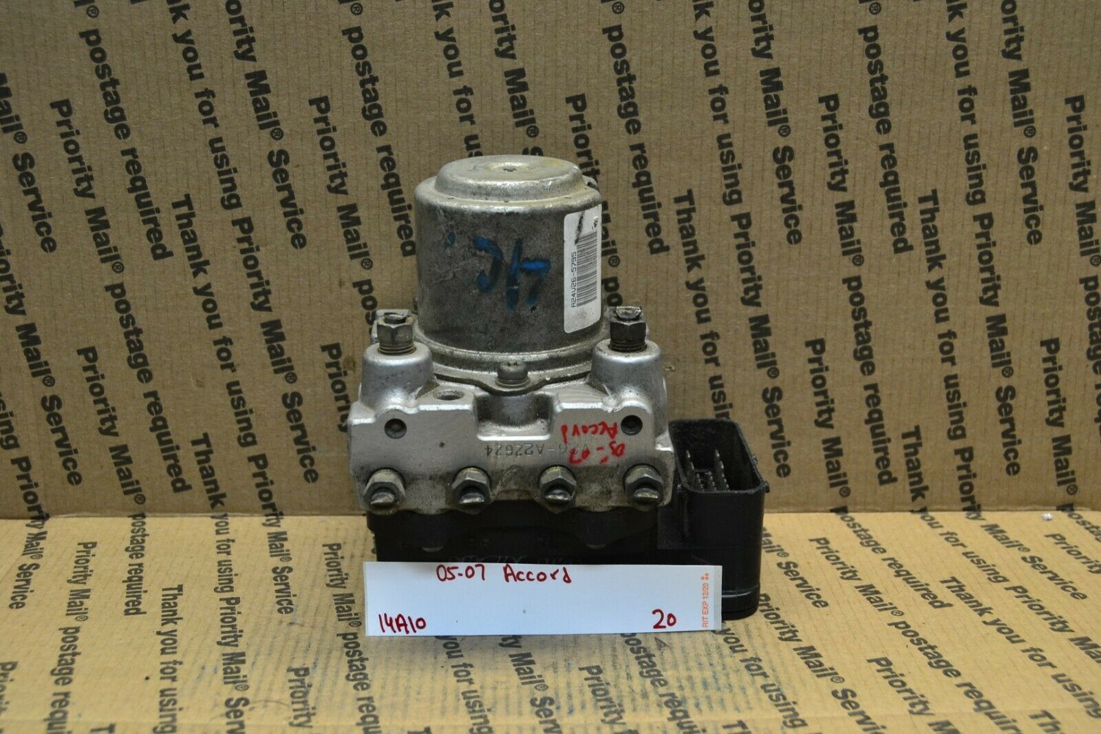 05-07 Honda Accord ABS Pump Control OEM Module SDAA2 20-14A10 - Car ...