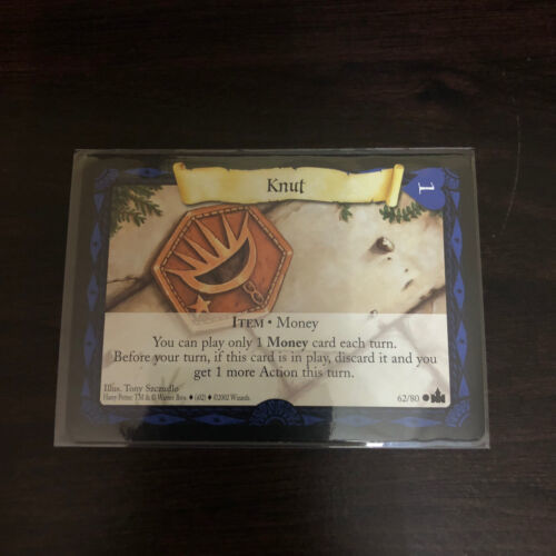 Harry Potter CCG Adventure At Hogwarts Card Knut 62/80 - CCG Individual ...