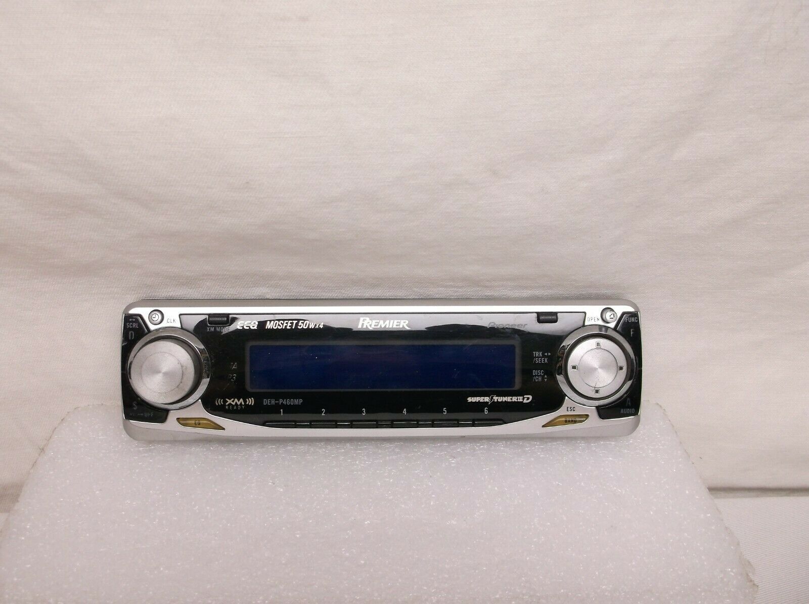 PIONEER/MOSFET 50WX4 RADIO/RECEIVER/CD/MPE/WMA/PLAYER/XM READY/FACE ...