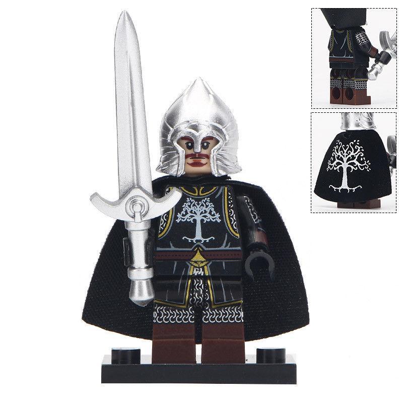 Gondor Soldier Infantry with Armor The Lord of the Rings Lego ...