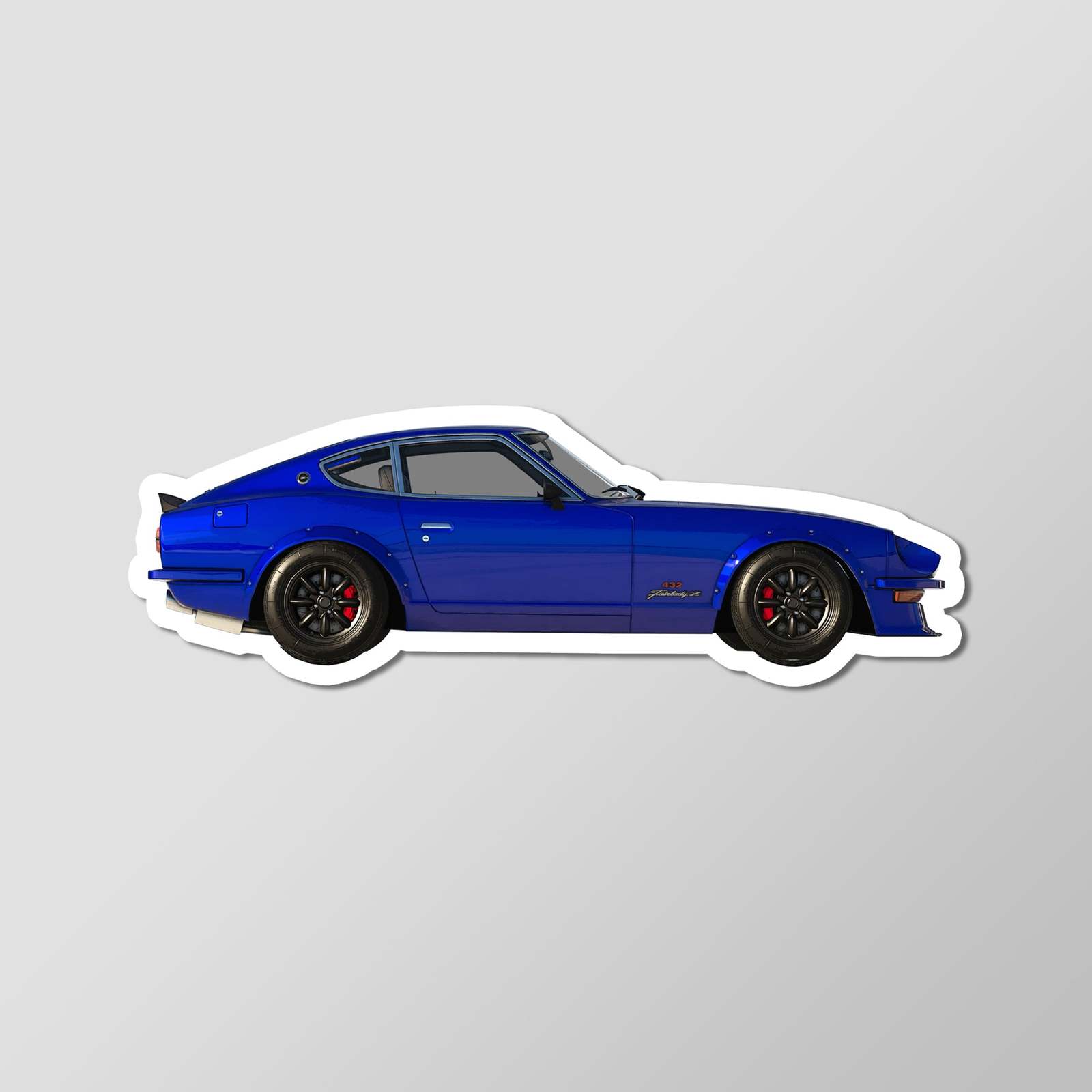 Datsun 240Z Fairlady Z Nissan S30 JDM Side Vinyl Decal Die Cut Sticker ...