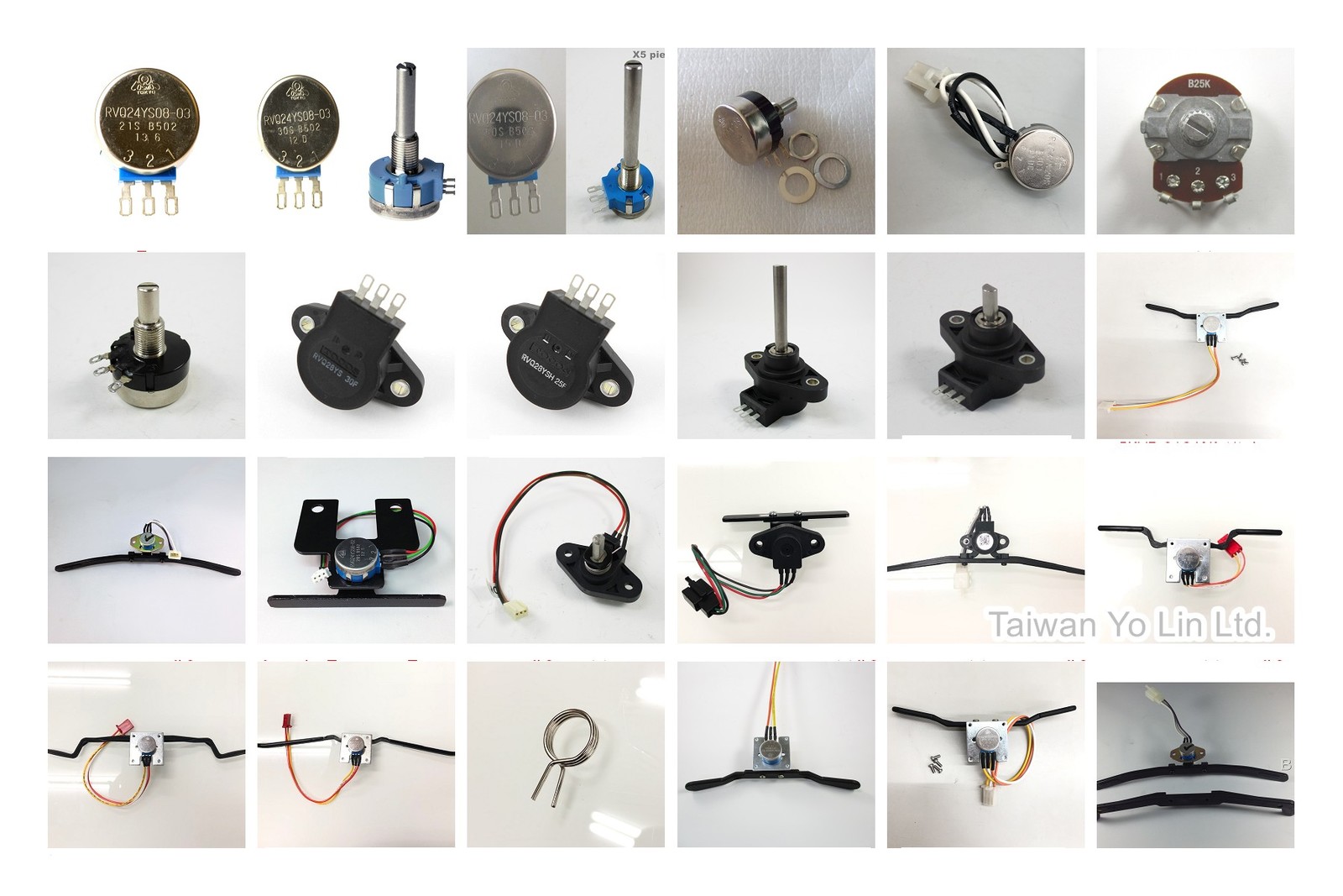 TOCOS RVQ24YS08 03 21S Throttle potentiometer wig wag Shoprider ...