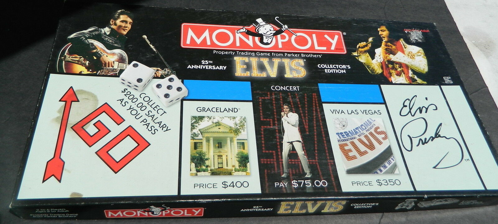 Elvis Monopoly Board Game - Contemporary Manufacture