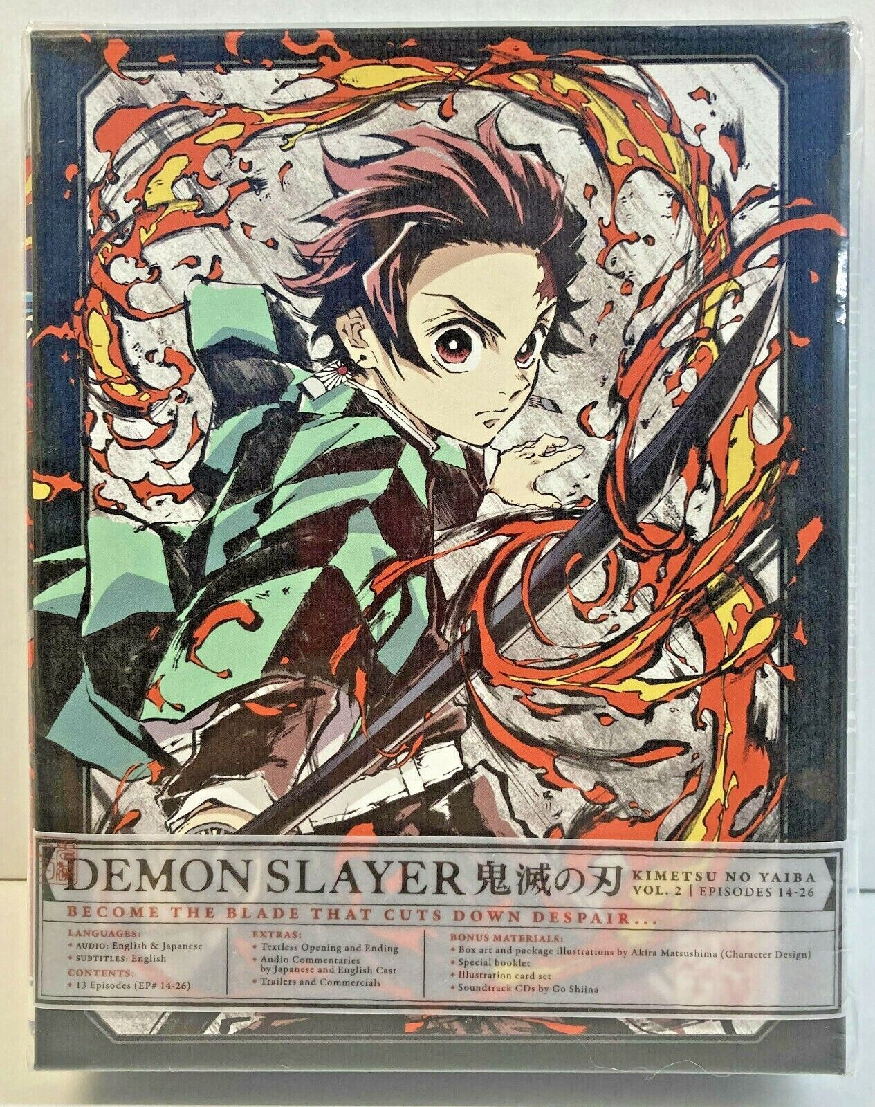 Demon Slayer : Kimetsu no Yaiba Vol.2 Episodes 14-26 Blu-Ray Box Set ...