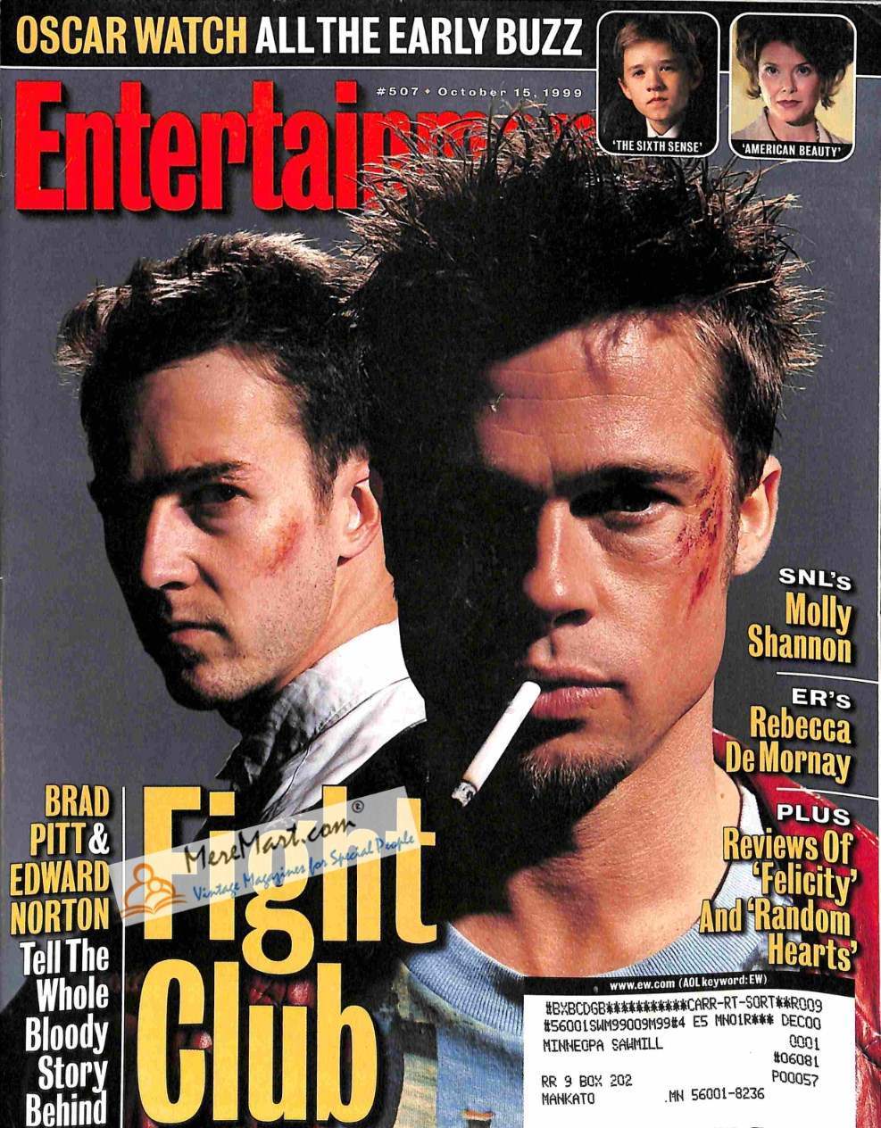 Cover Print of Entertainment Weekly, October 15 1999 - Magazine Back Issues