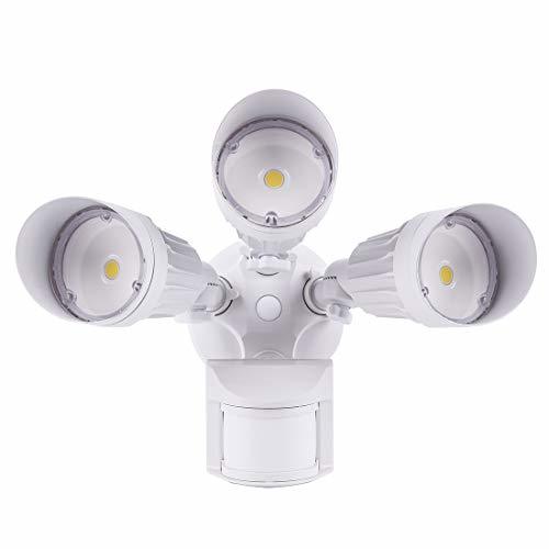 JJC LED Security Lights Motion Sensor Flood Light Outdoor,30W250W Equiv ...