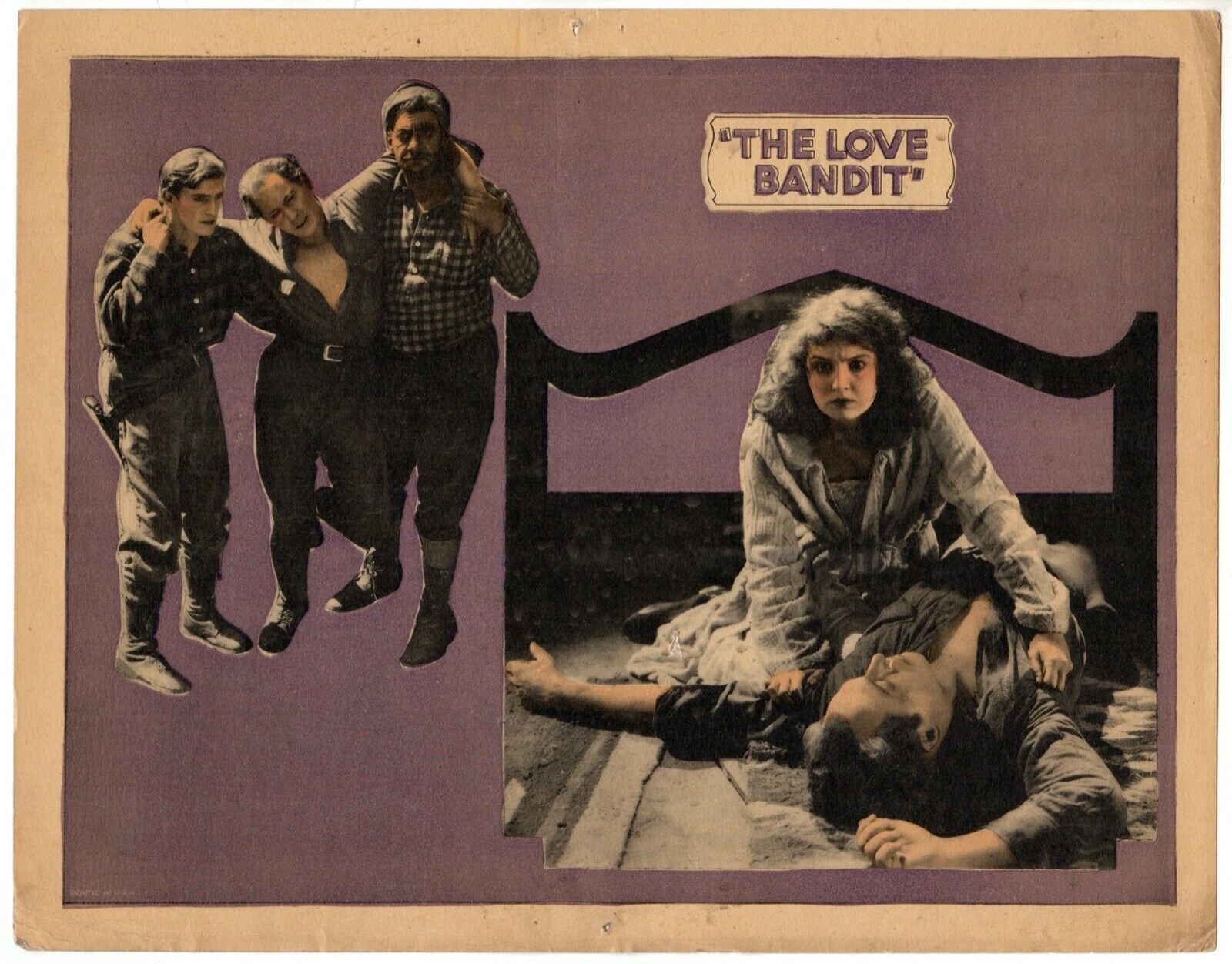 THE LOVE BANDIT (1924) Vitagraph Silent Film Doris Kenyon, Victor ...