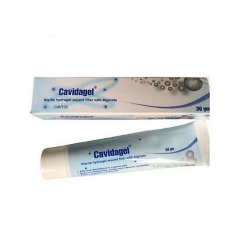3 X CAVIDAGEL 30GM REMPLISSAGE HYDROGEL STÉRILE AVEC ALGINATE ...