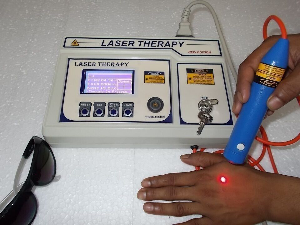 Laser Physiotherapy Computerised Low Level Laser Therapy Diode therapy ...