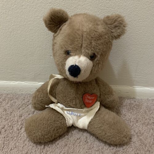 VINTAGE 1970'S DYDEE BEAR ANIMAL FAIR STUFFED PLUSH WITH CURITY DIAPER ... VINTAGE 1970'S DYDEE BEAR ANIMAL FAIR STUFFED PLUSH WITH CURITY DIAPER ...