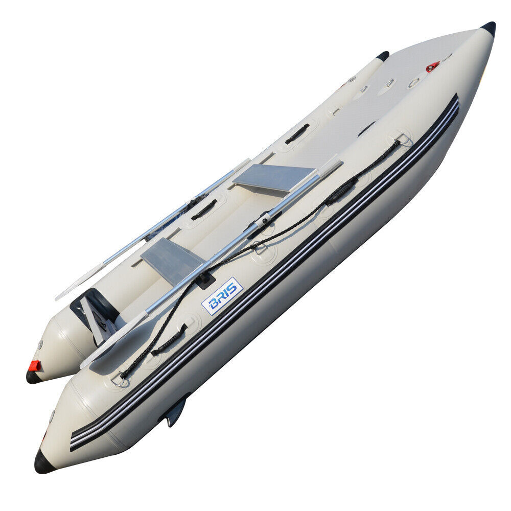 BRIS 11 ft Inflatable Catamaran Inflatable Boat Dinghy Mini Cat Boat ...