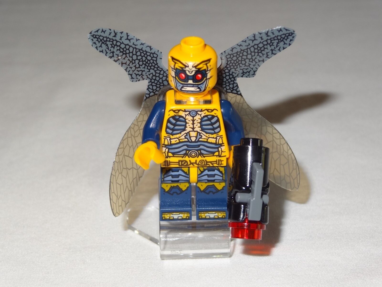 LEGO Minifigure Parademon with Wings +Jumper Stand from 76085 DC ...