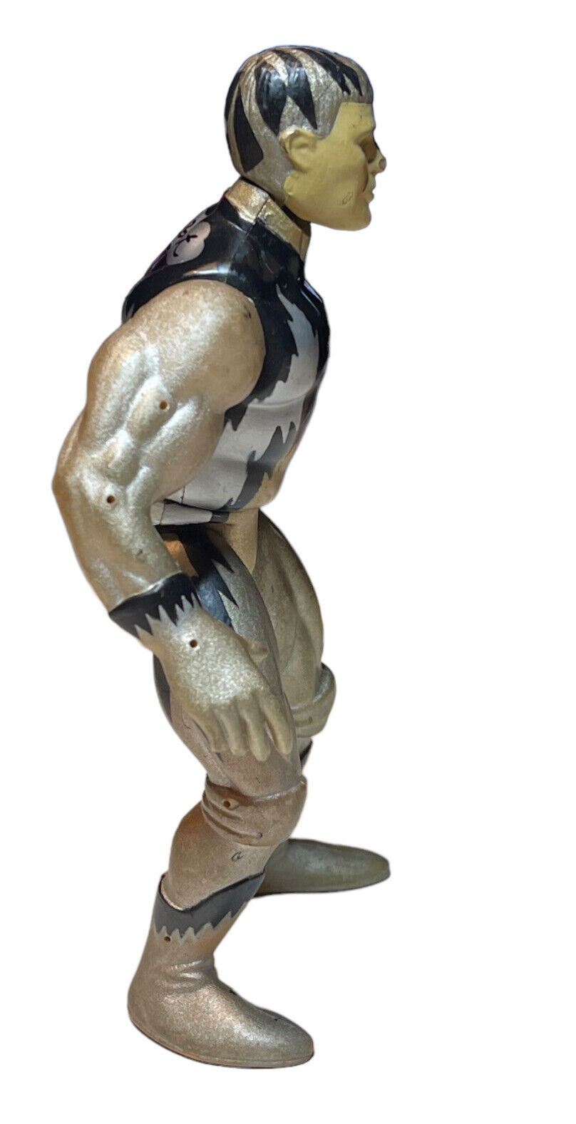 1997 WWF WWE Jakks Goldust Dustin Rhodes Wrestling Figure 1/2 face ...