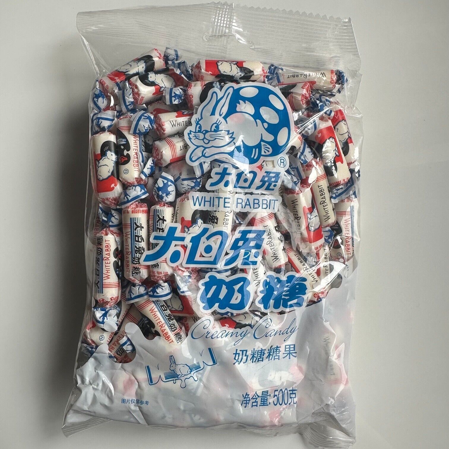 35oz 1kg White Rabbit Cream Prune Drops Candy +Creamy Candy 上海大白兔奶油话梅糖 ...