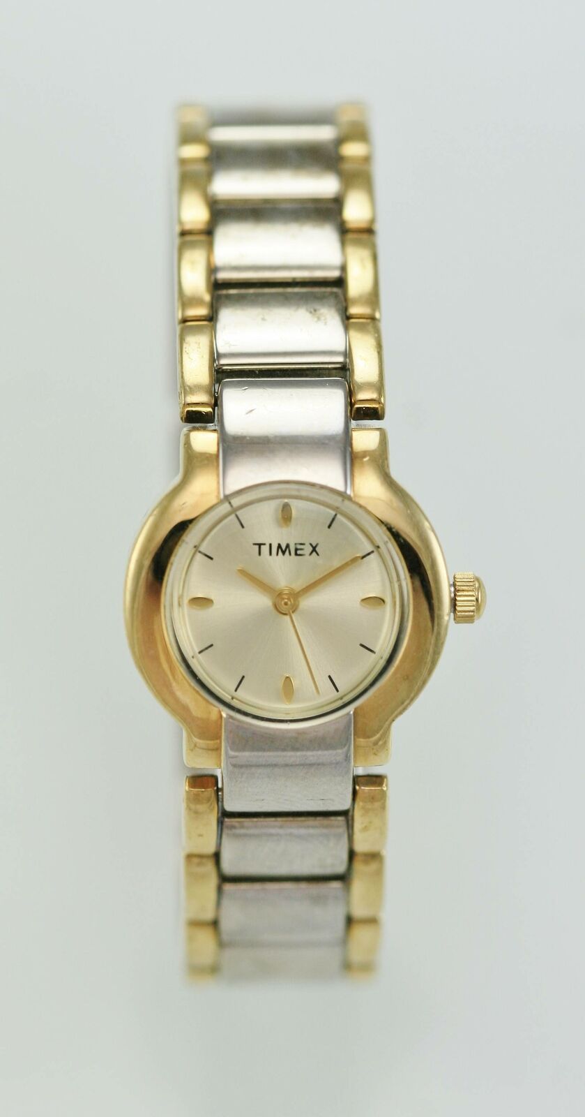 Timex Womens Watch Gold Silver Stainless Steel Water Resistant Battery ...