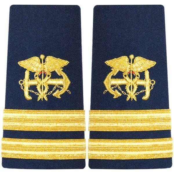 COAST GUARD SHOULDER BOARD: ENHANCED PUBLIC HEALTH SERVICE LIEUTENANT ...