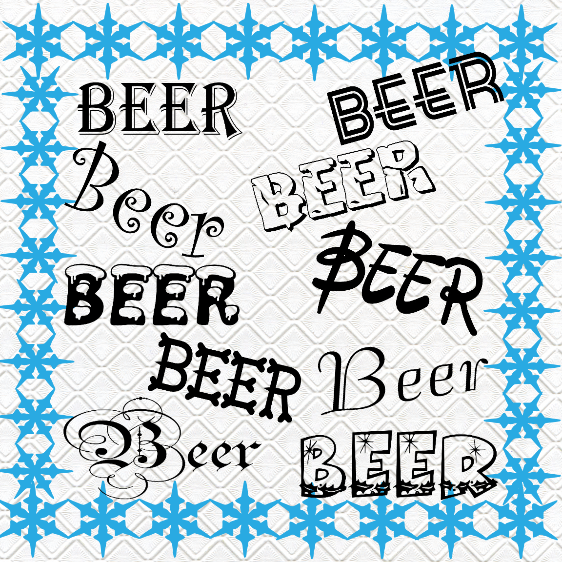 Beer Words 1-Digital ClipArt-PNG-Art Clip-Gift Tag-Notebook-Scrapbook ...