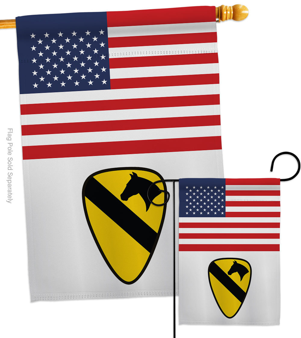 Us 1St Cavalry Flags Set Army 28 X40 and 50 similar items