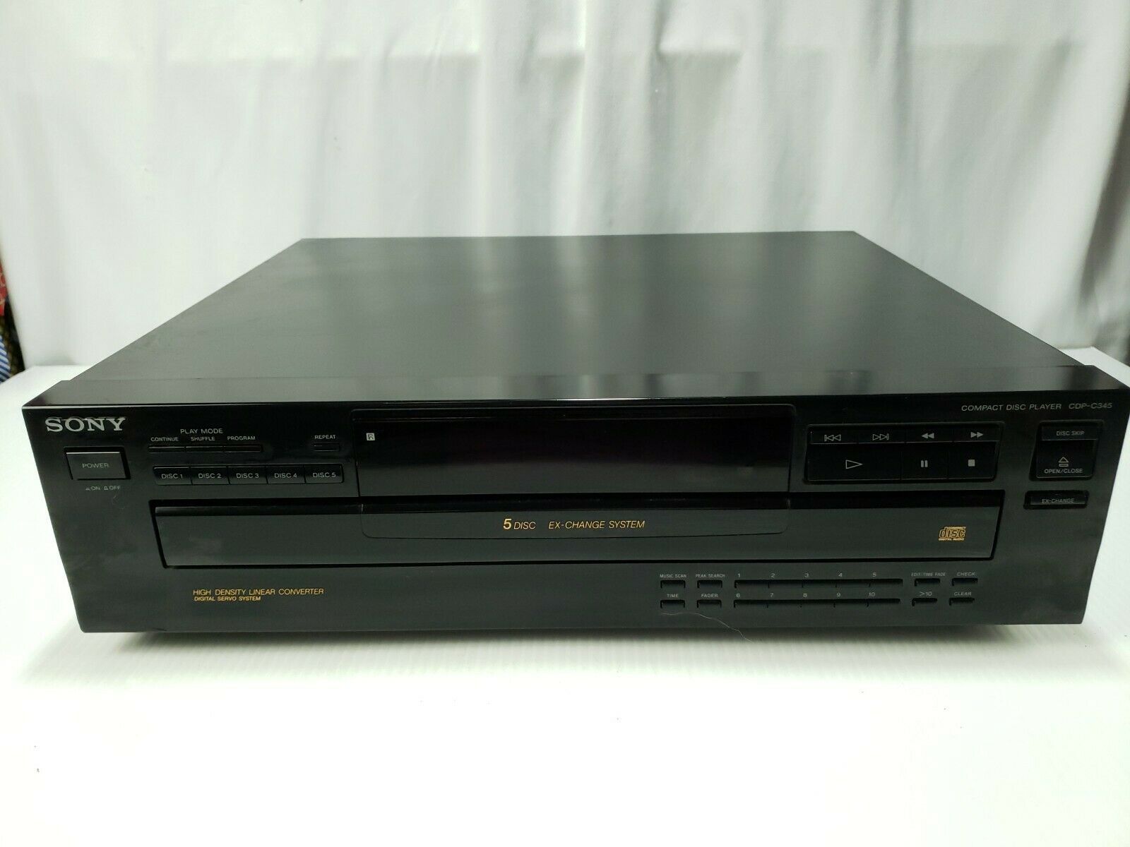 Used Sony CDP-C345 CD players for Sale | HifiShark.com