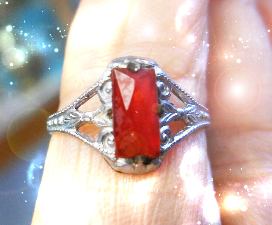 HAUNTED RING ANTIQUE ALEXANDRIA'S 100 YEARS OF MASTERS MAGICK OOAK ...