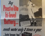 Otto Graham Vintage Newspaper Ad Prest-O-Lite Battery Cleveland Browns ...