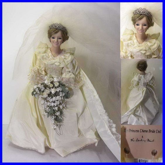 Princess Diana Porcelain Collectible Doll - Dolls, Clothing & Accessories