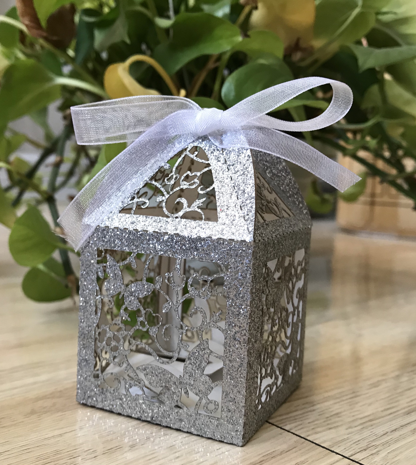 Laser Cut Favor Box Chocolate Gift Boxes Bridal Birthday Shower Favors ...